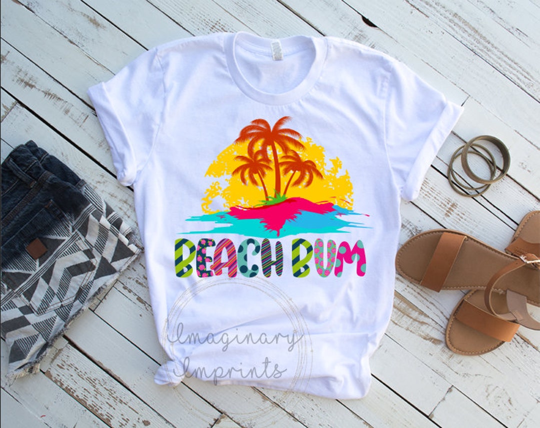 Beach Sublimation Design Png - Sublimation Design - Sublimation Design ...