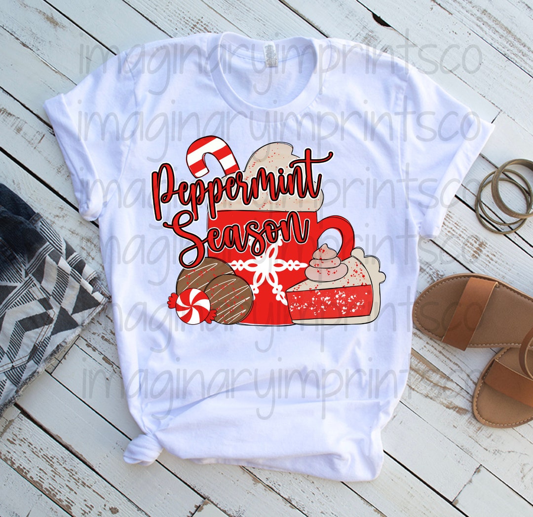 Peppermint Season Png - Sublimation Design - Digital Design ...
