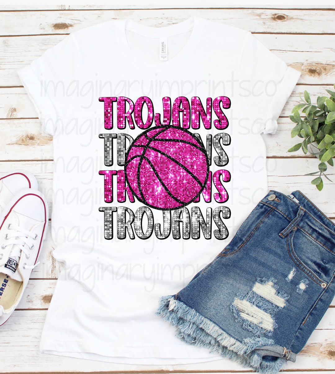 Trojans Sequin Png Sublimation Design Digital Design Sublimation DTG Printing Sublimation Png ...