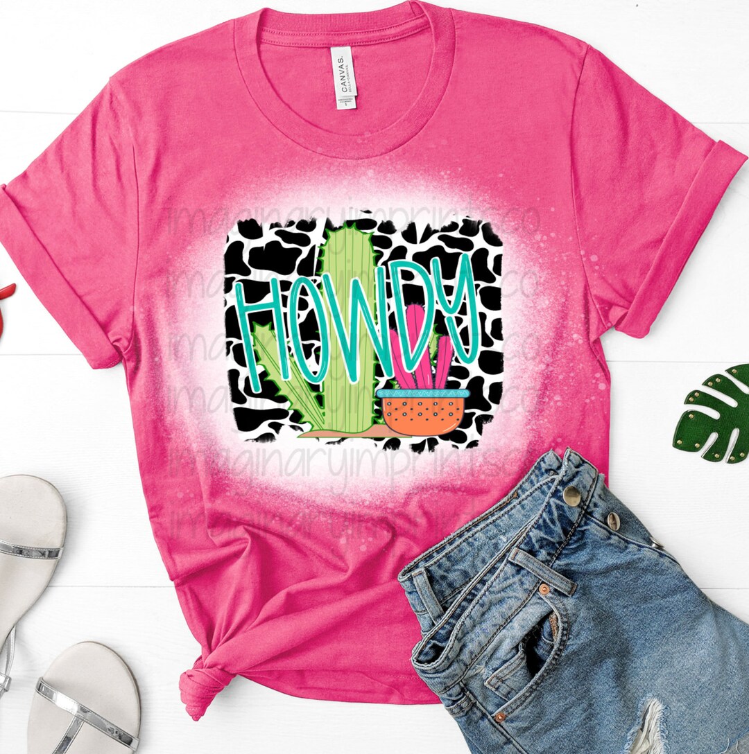 Howdy Cow Print Sublimation Sublimation Design Digital Design ...