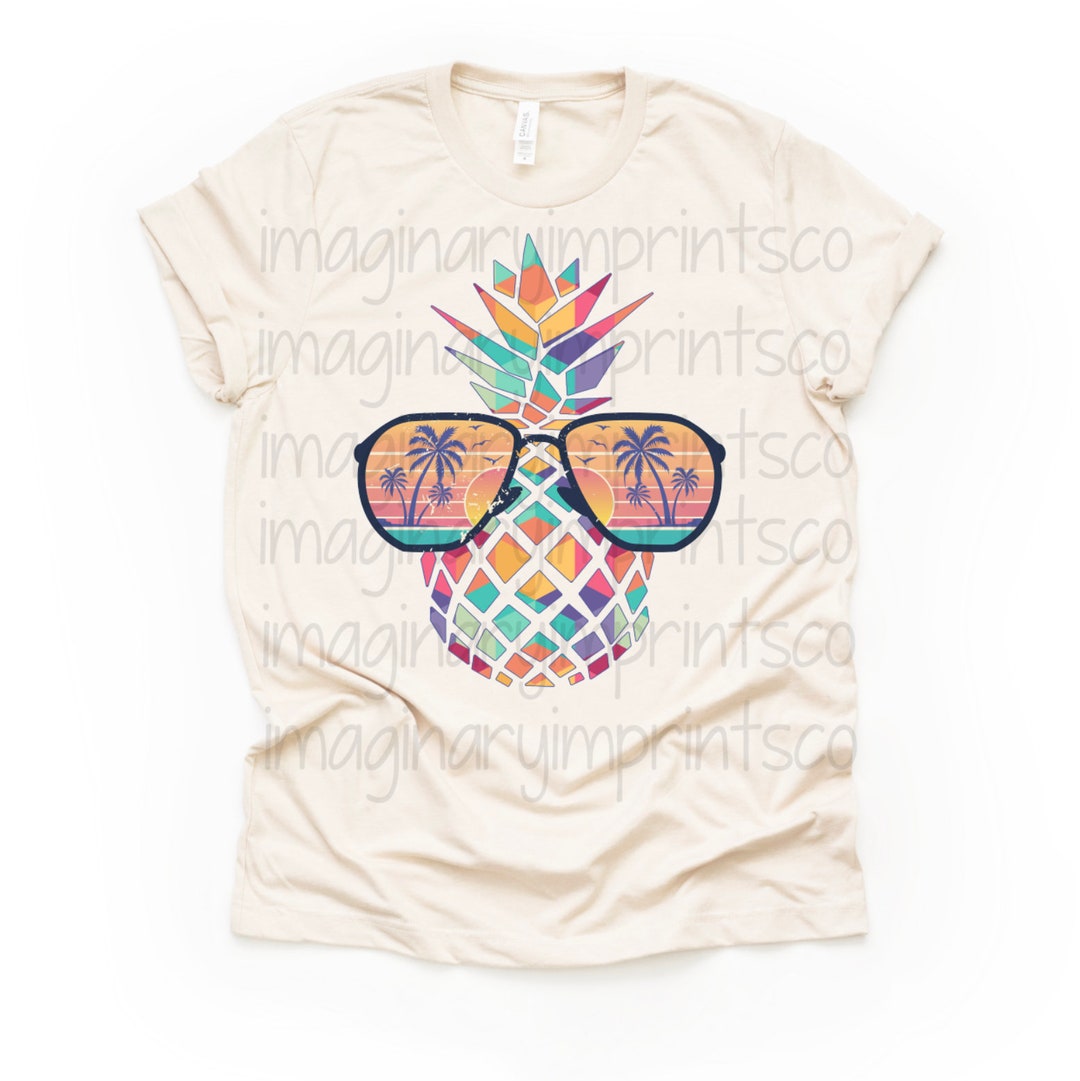 Pineapple Sublimation Design Sublimation Design Sublimation DTG ...
