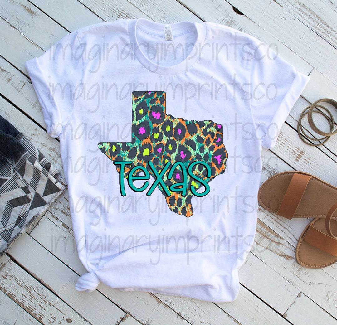 Texas Leopard Png - Sublimation Design - Digital Design - Sublimation ...