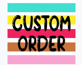Custom Order Png - Etsy