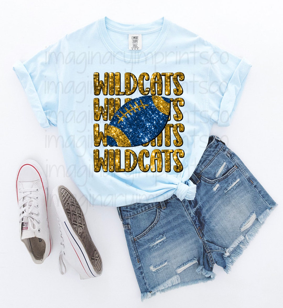 Wildcats Football Png - Sublimation Design - Digital Design - DTG ...