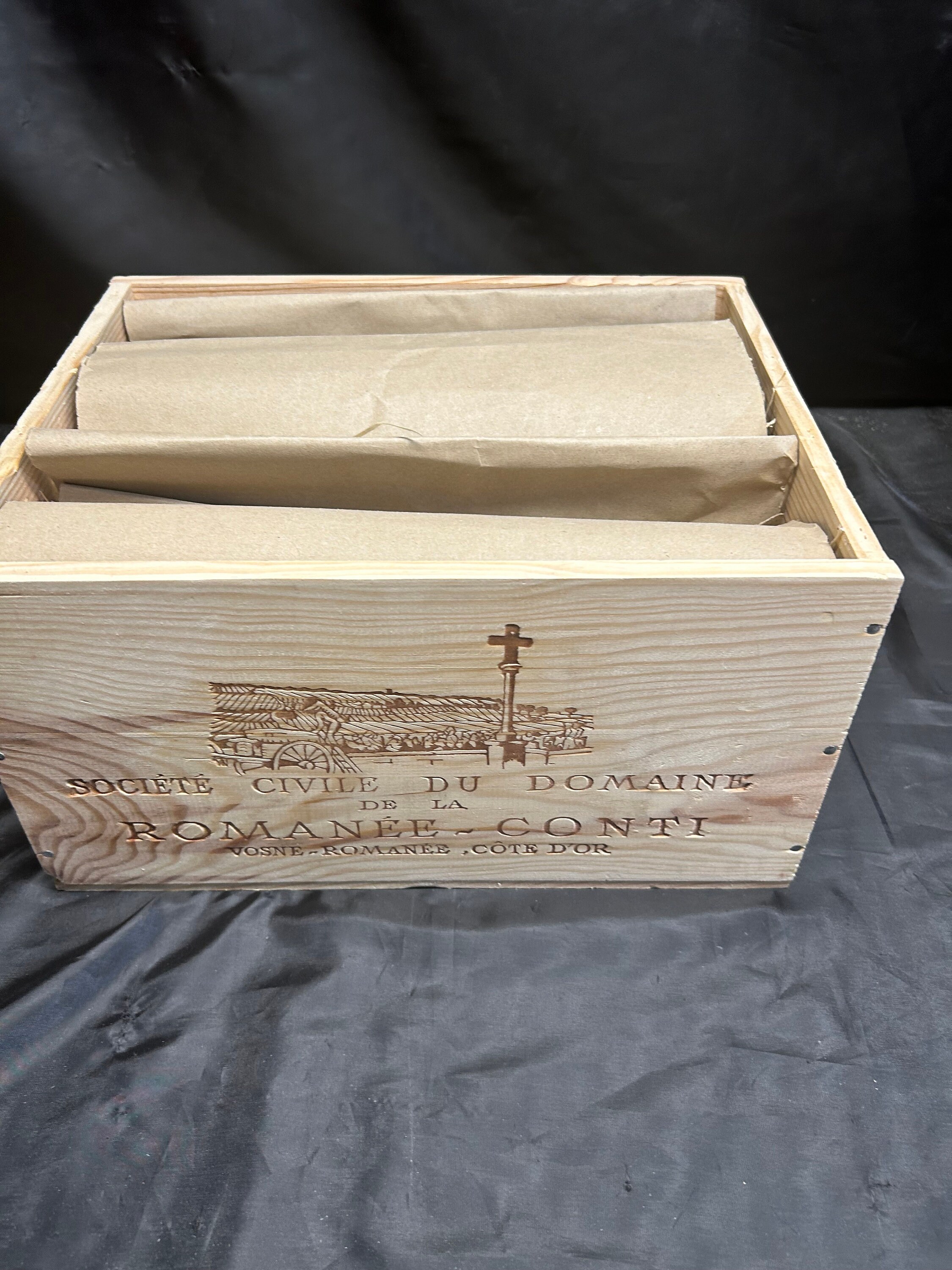 Romanee Conti Wood Wine Box Echezeaux 2009
