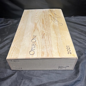 Opus One Wood Wine Box 2021 - Etsy
