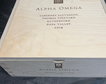 Opus One Wood Wine Box 2021 - Etsy