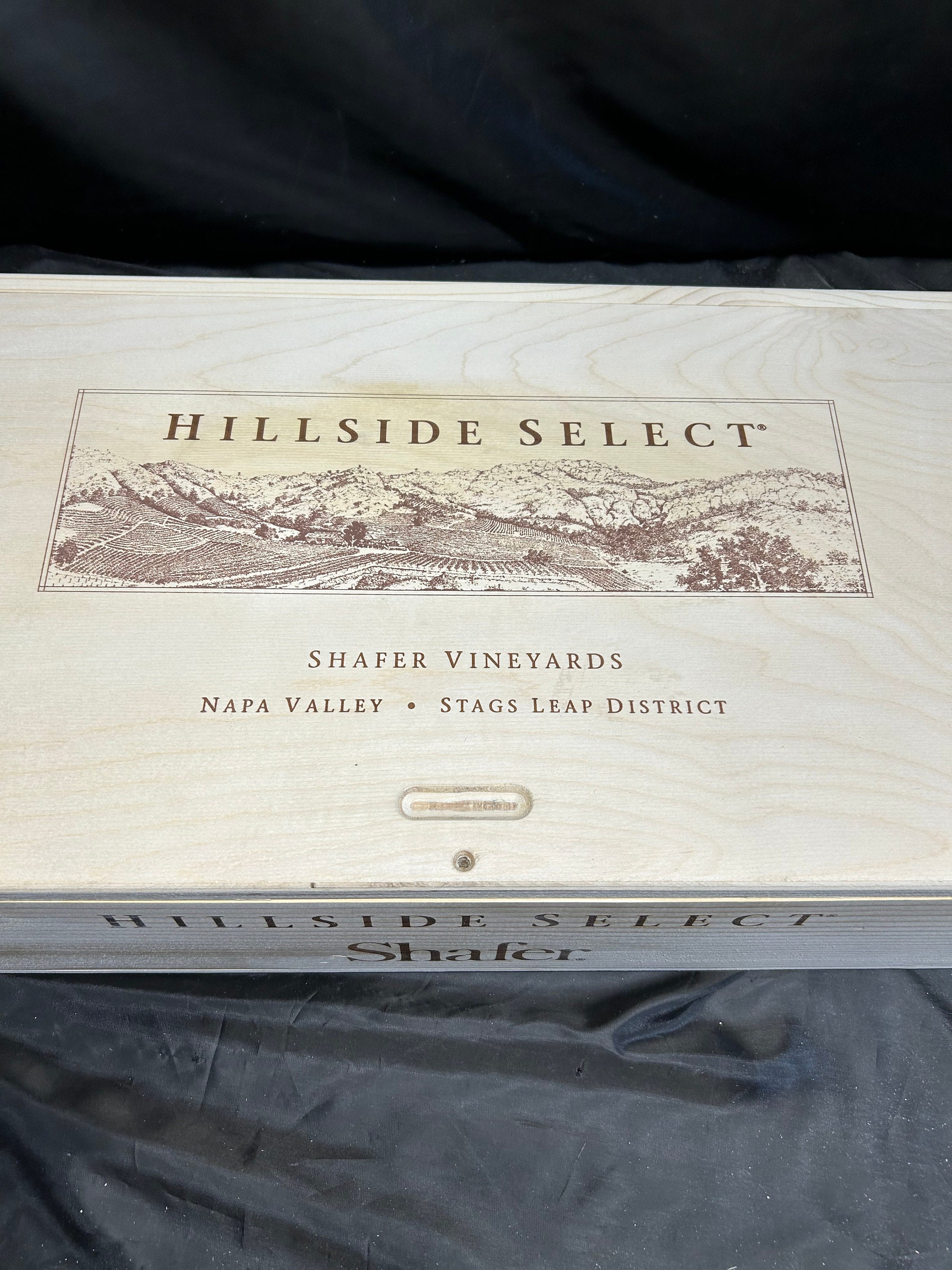 Hillside Select Shafer Cab wood wine box