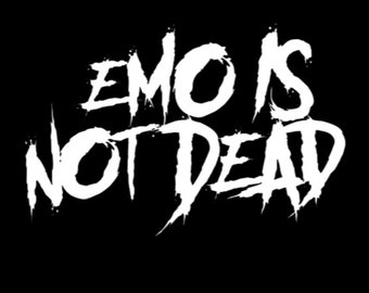 Emo Not Dead Etsy