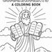 Color the Ten Commandments: Christian Coloring Book for Children - Etsy