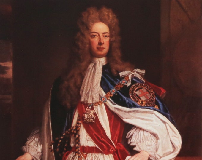 Sir Godfrey Kneller Vintage Print 1994 | "john, First Duke of ...