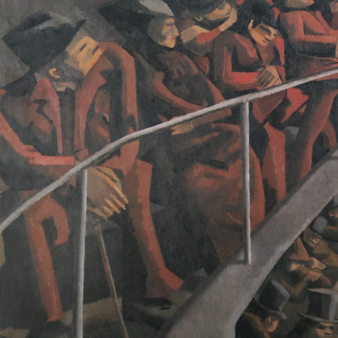 David Bomberg Vintage Print 1986 | "ghetto Theatre" (1920) | Home Decor ...