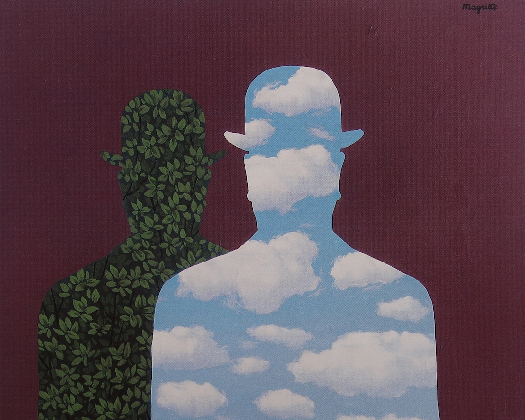 Rene Magritte Vintage Print 1997 | "beautiful Society" (1965-66) | Art ...