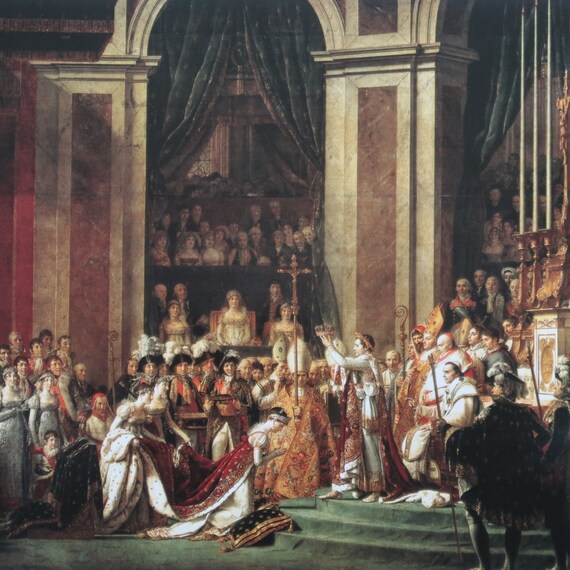 De Kroning Van Napoleon Jacques Louis David Jacques Louis David 1805