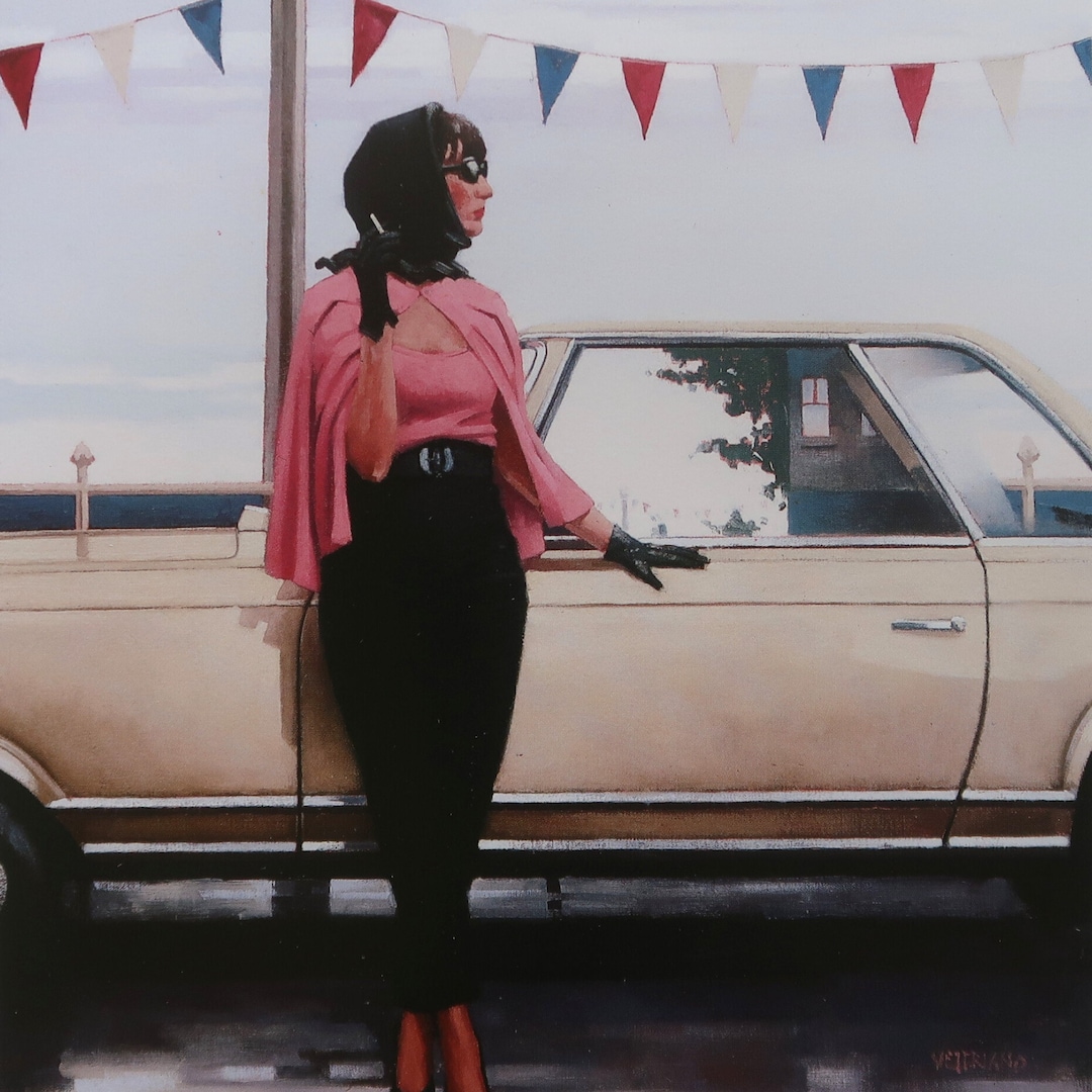 Jack Vettriano Vintage Print 2002 | "suddenly One Summer" | Home Decor ...