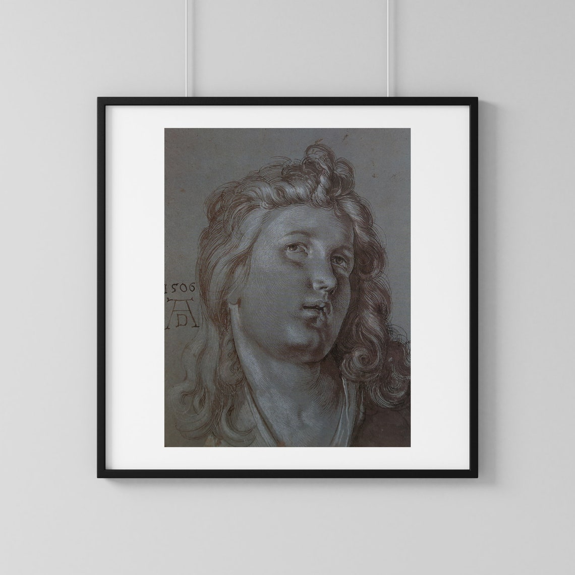 Albrecht Durer Vintage Print 1982 | "head of an Angel" (1506) | Home ...