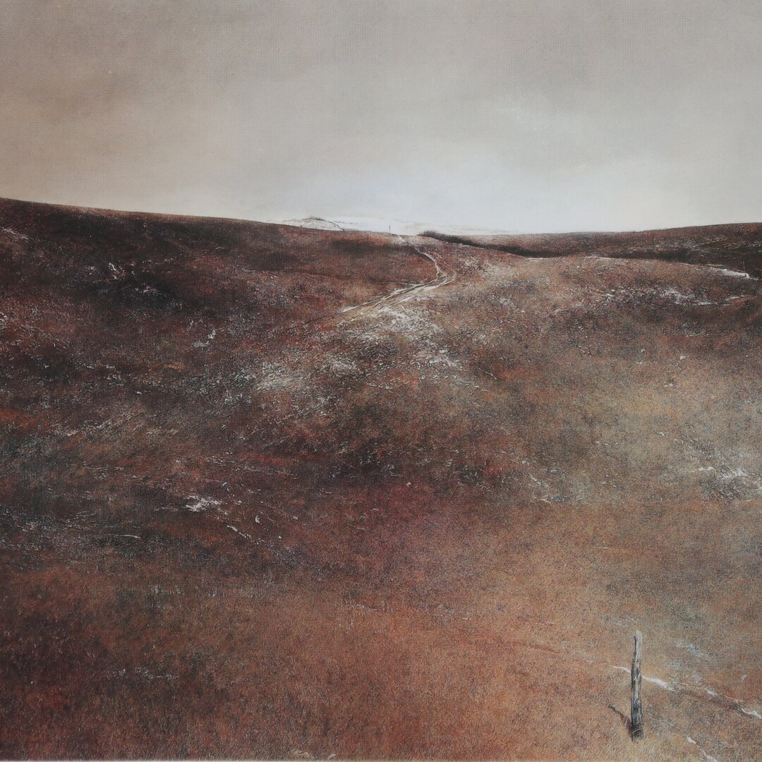 Andrew Wyeth Vintage Print 1980 | "snow Flurries" (1953) | Home Decor ...