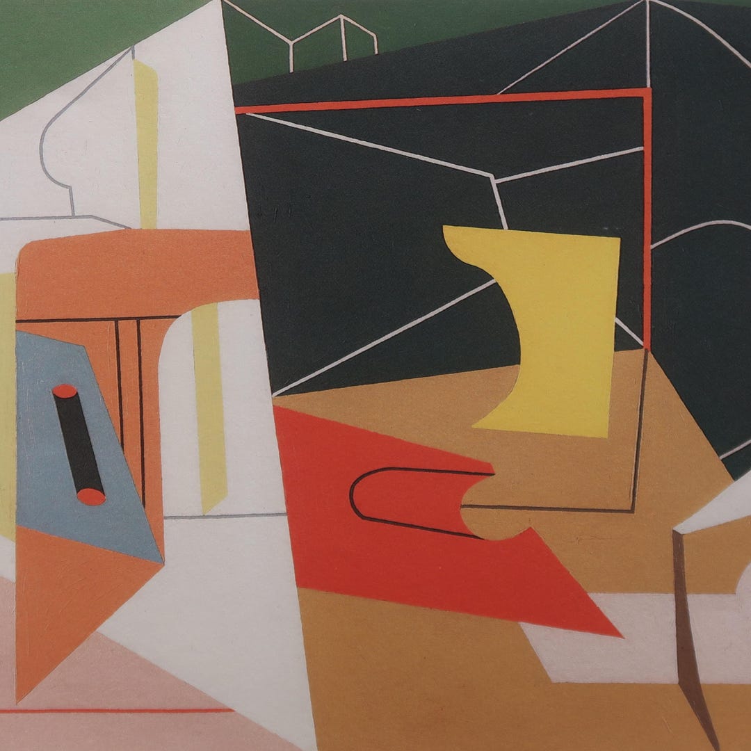 Stuart Davis Vintage Print 1988 | "egg Beater No. 4" (1927) | Home ...