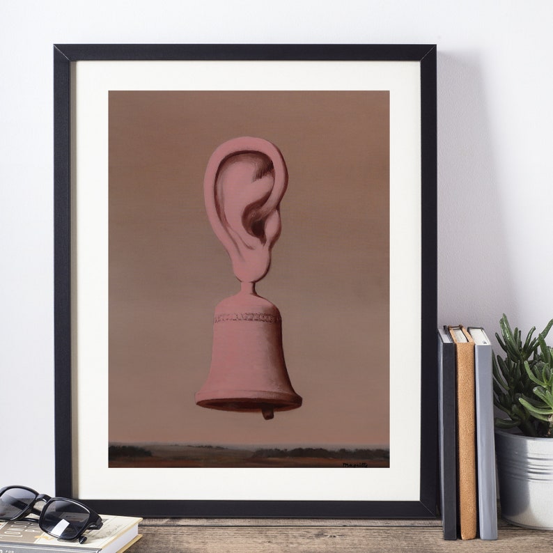 Rene Magritte Vintage Print 2002 | "the Music Lesson" (1965) | Home ...