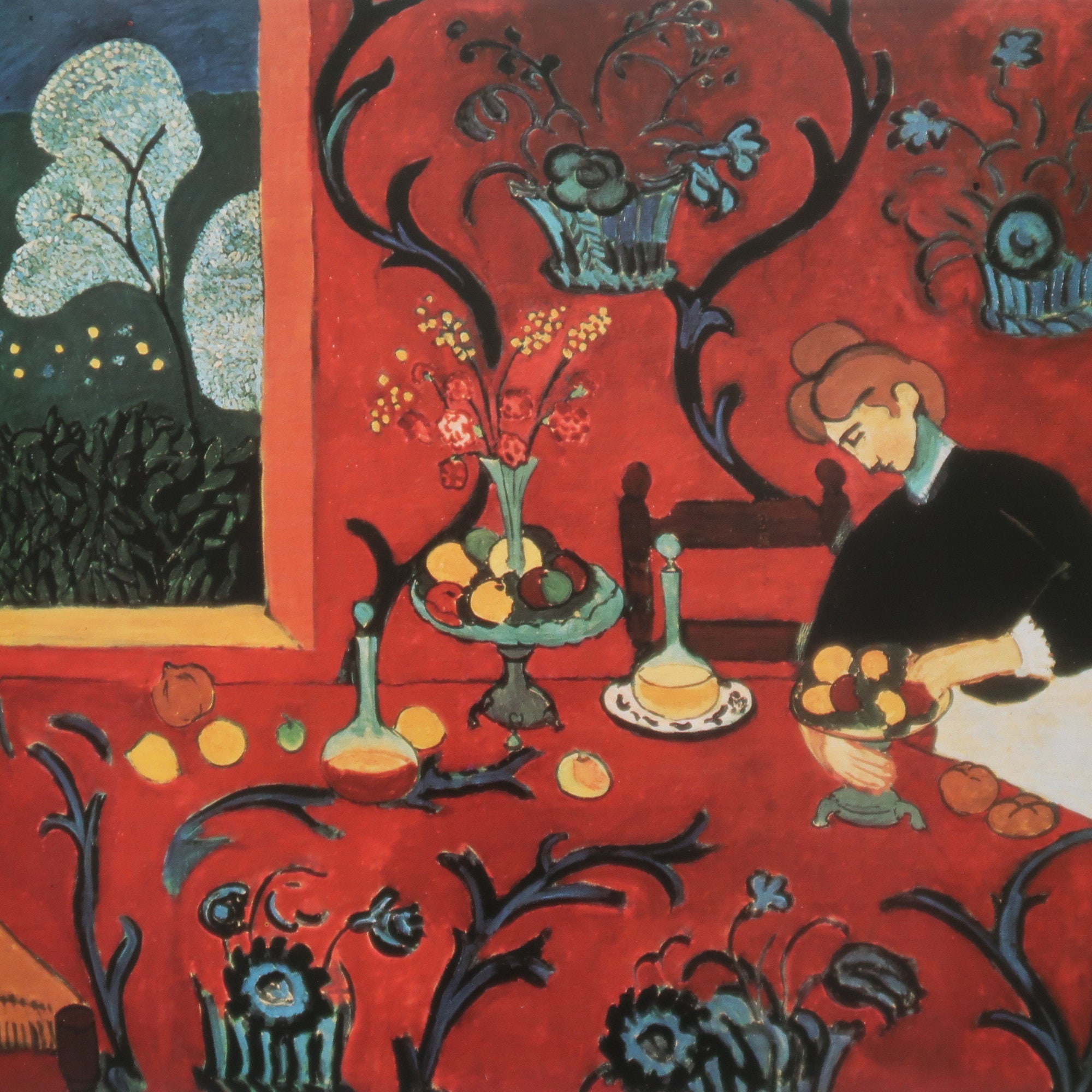 Henri Matisse Vintage Print 1994 the Dinner Table... 1908 Home Decor ...