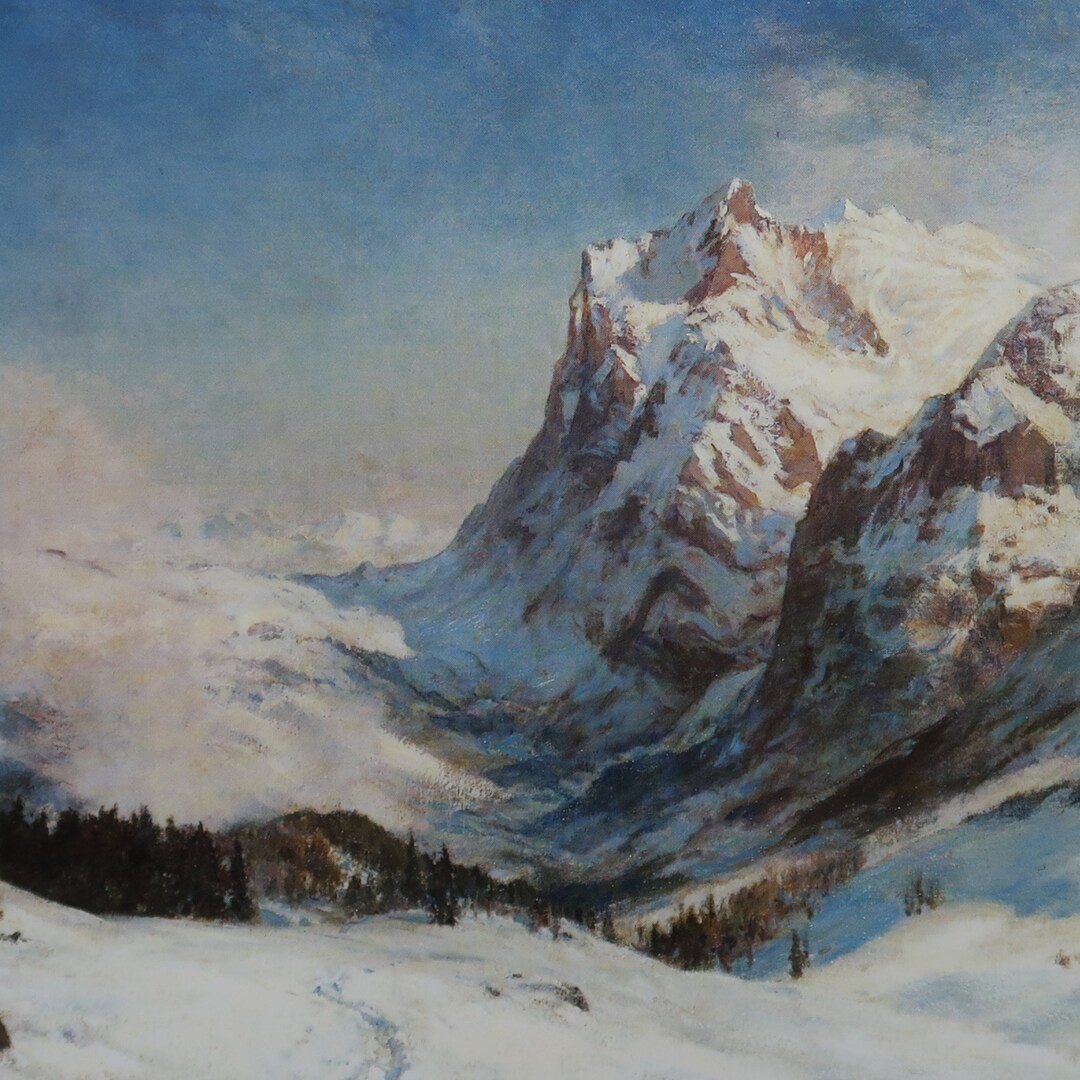 Ernest Albert Waterlow Vintage Print 2004 the Valley of Gridelward ...