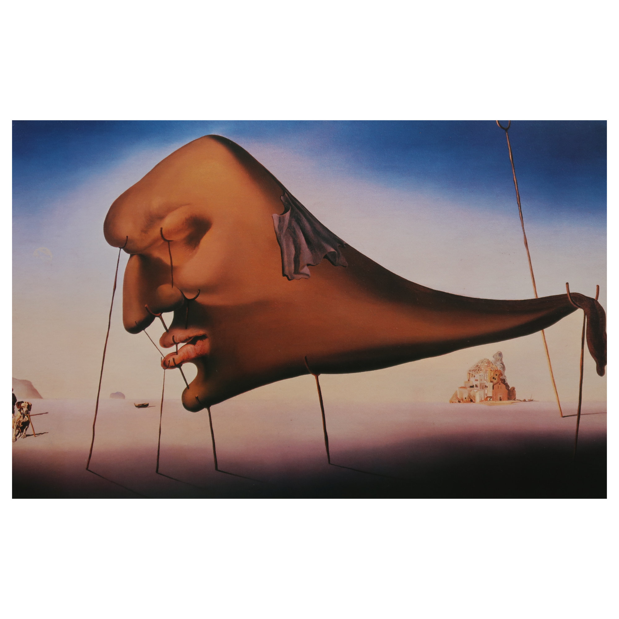 Salvador Dali Vintage Print 1994 sleep 1937 Home Decor Wall Art Art ...