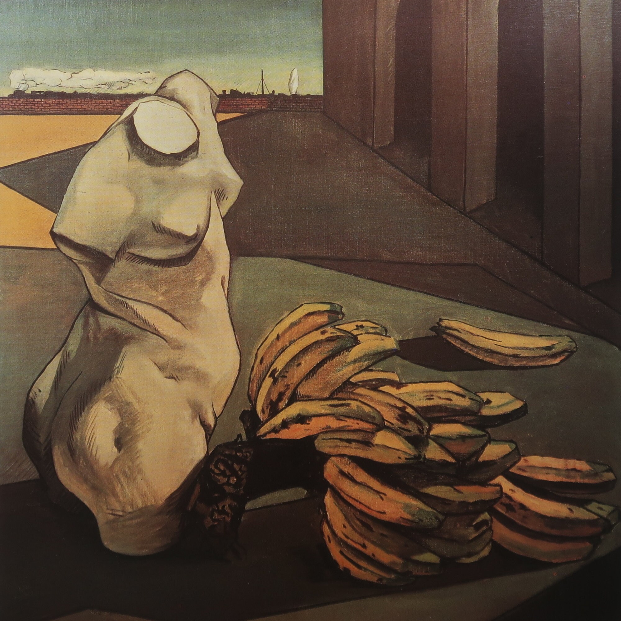 Giorgio De Chirico Vintage Print 1994 the Uncertainty of the Poet 1913 ...