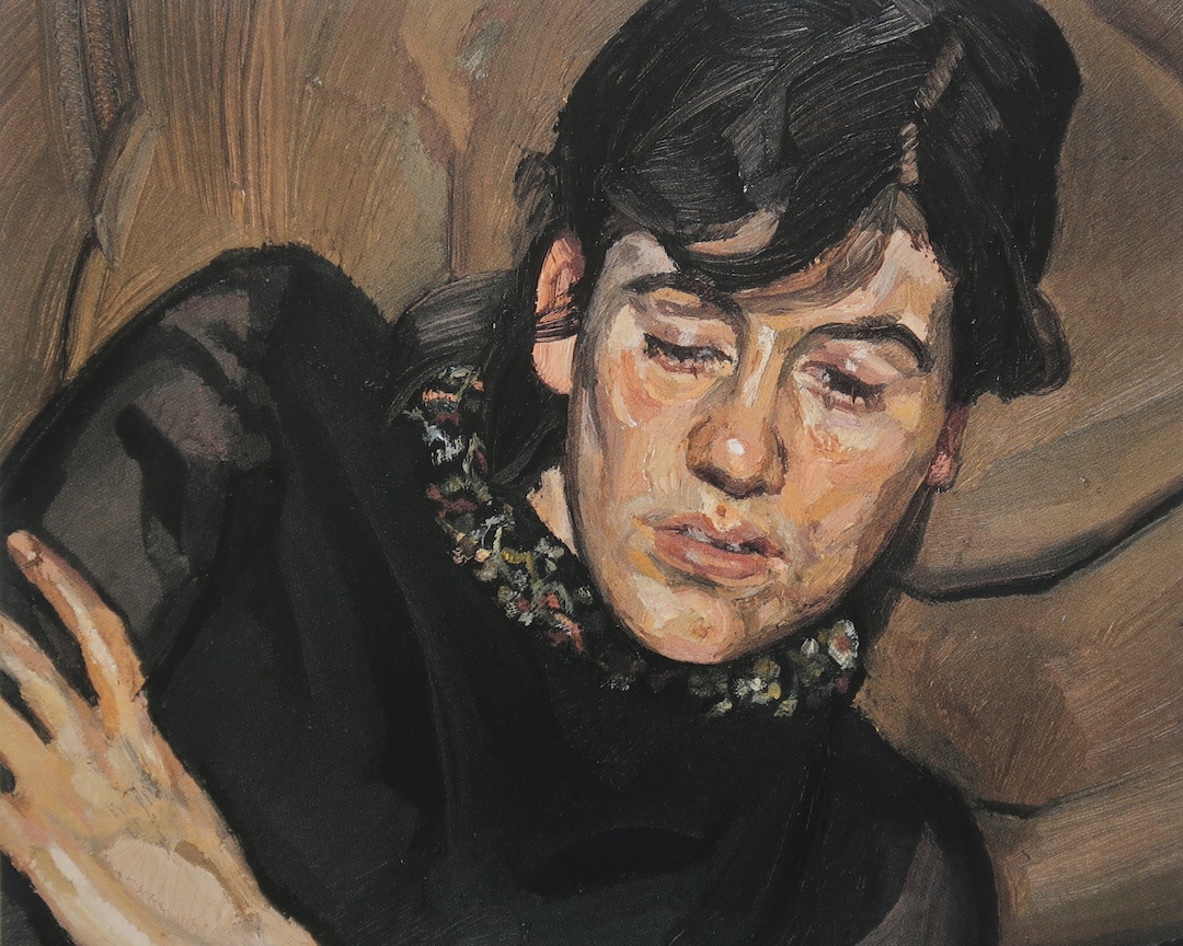 Lucian Freud Vintage Print 2003 | "bella" (1981-2) | Home Decor | Wall Art | Art Print ...