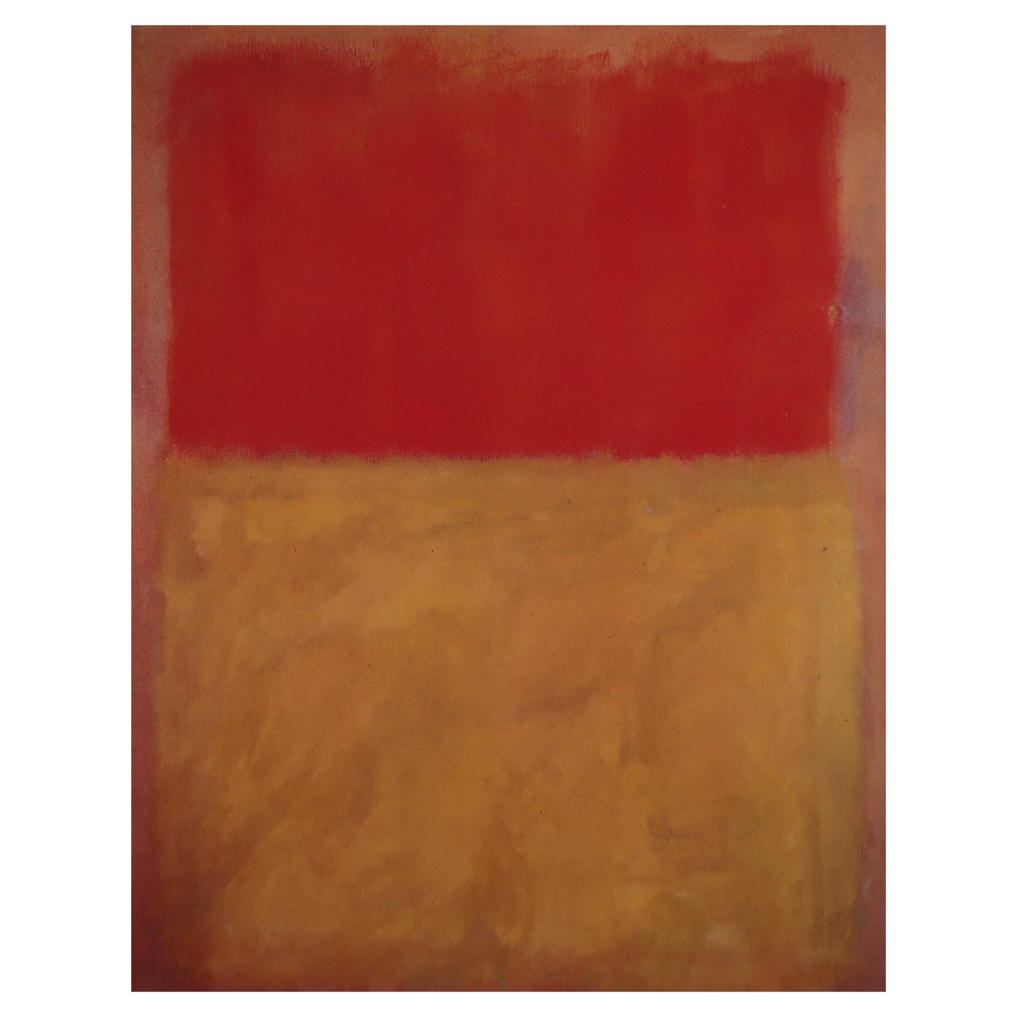 Mark Rothko Vintage Print 1980 | "orange and Tan" (1954) | Home Decor ...