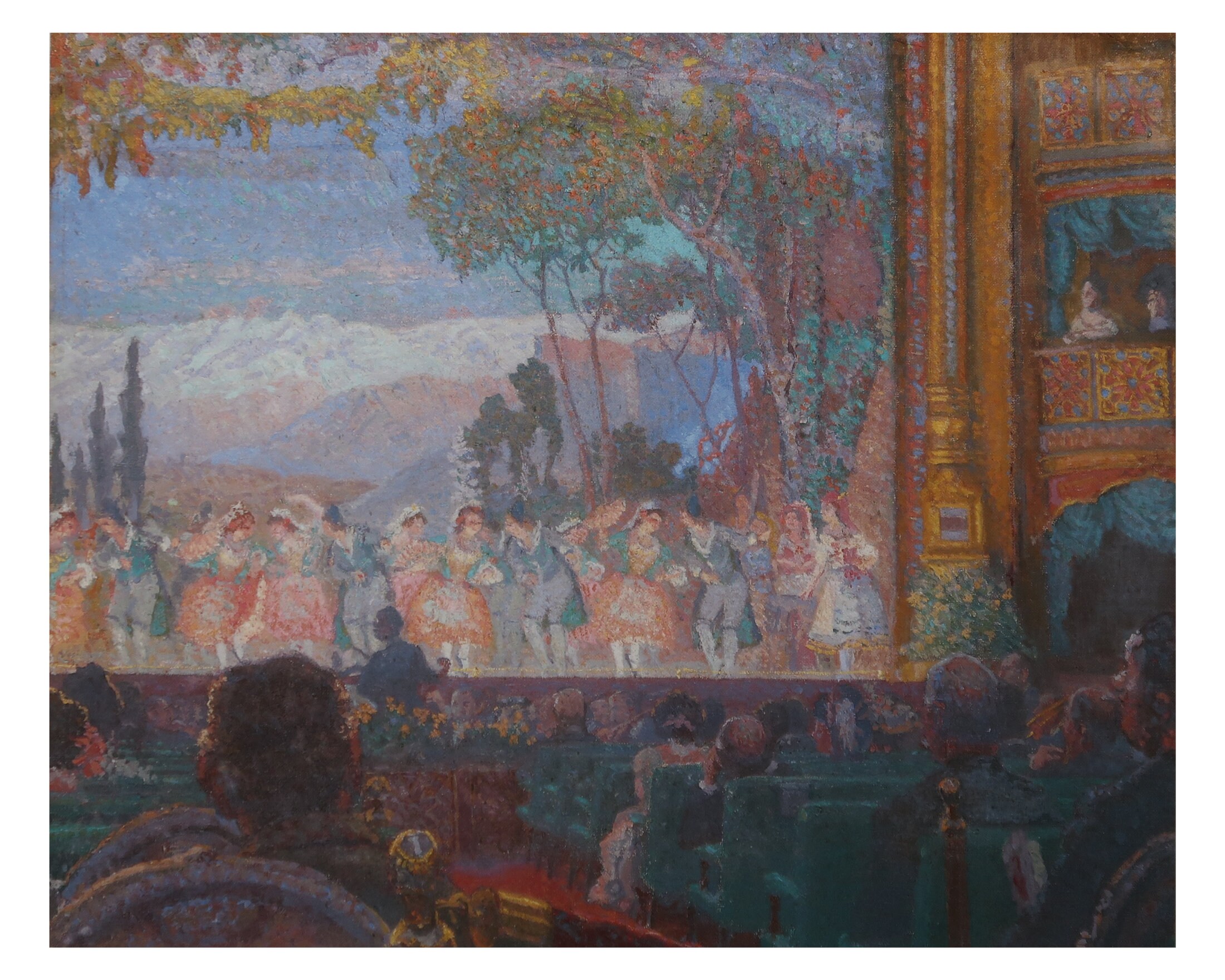 Impression vintage de Spencer Gore 1986 L'Alhambra 1908 Décoration d ...
