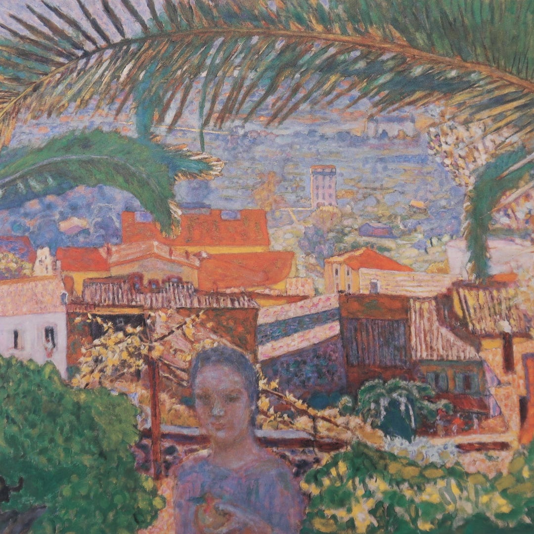 Pierre Bonnard Vintage Print 1988 | "the Palm" (1926) | Home Decor ...
