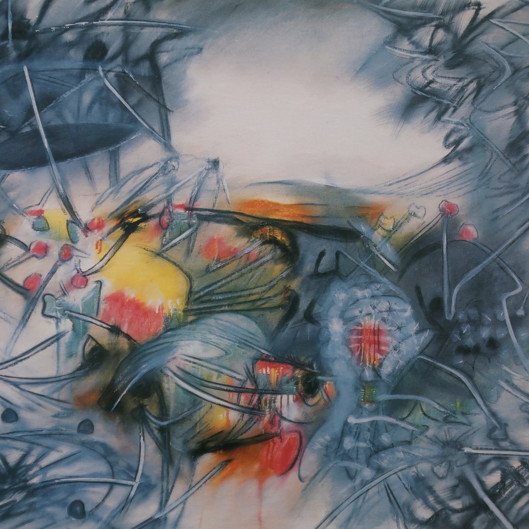 Roberto Matta Vintage Print 1994 | "untitled" (1950) | Home Decor ...
