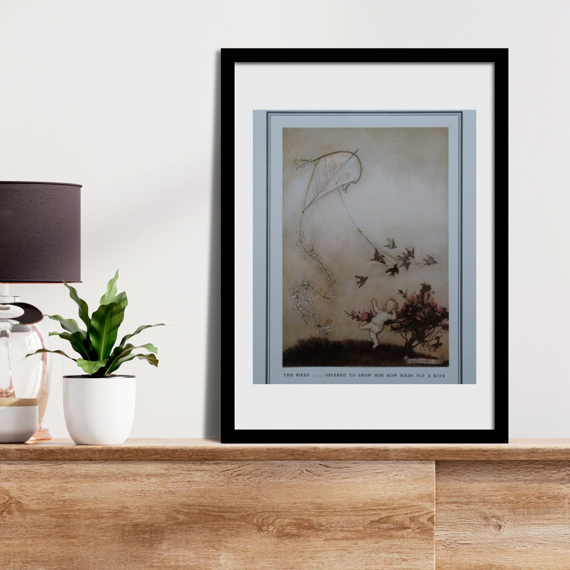 Arthur Rackham Vintage Print 2004 the Birds... 1906 Home Decor Wall Art ...