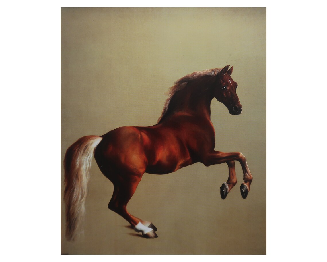 George Stubbs Vintage Print 1997 | "whistlejacket" (1762) | Art Print ...