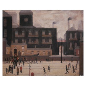 Small LS Lowry Vintage Print 2001 | "northern Hospital" (1926) | Home ...