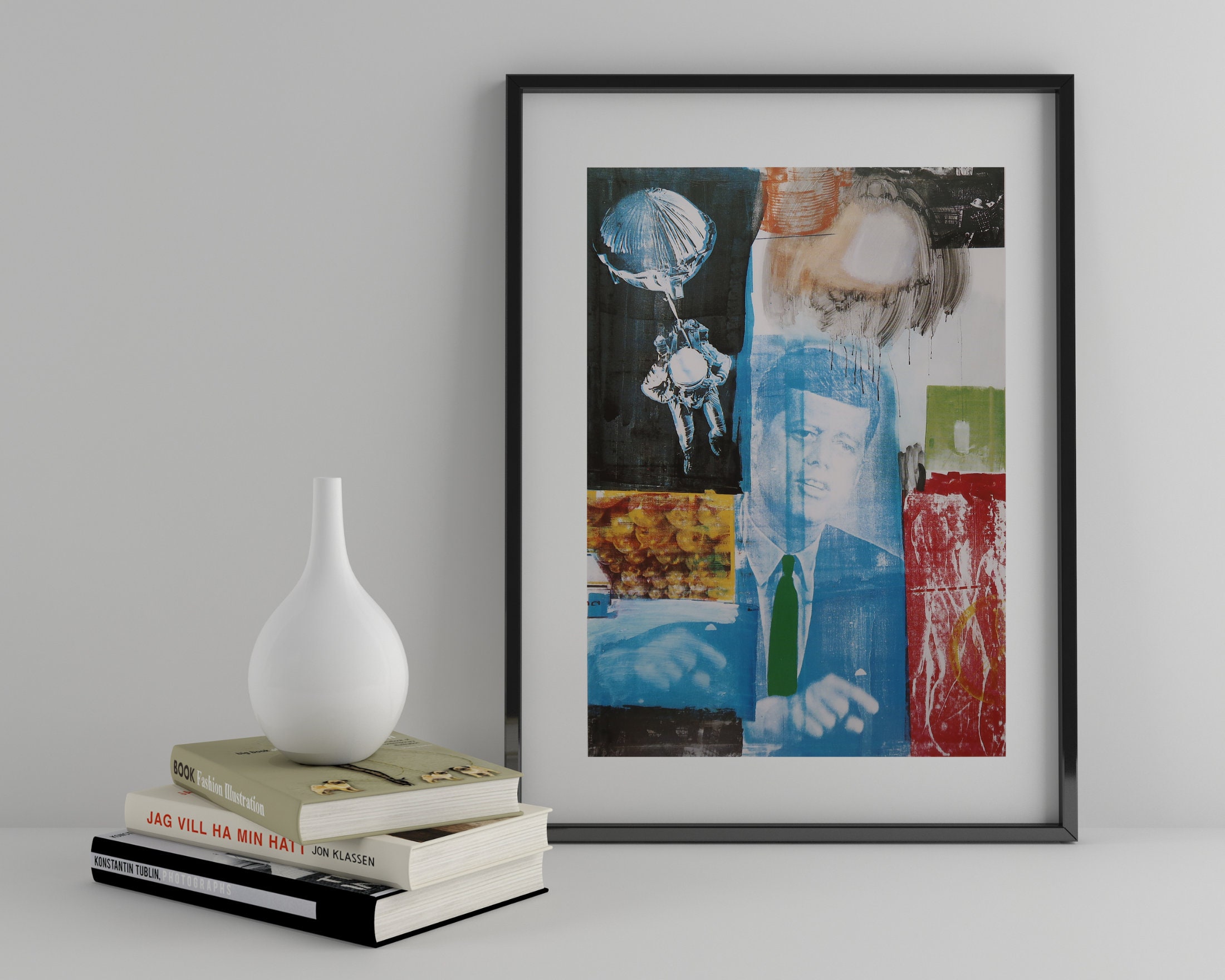 Robert Rauschenberg Vintage Print 1995 retroactive I 1964 Home Decor ...