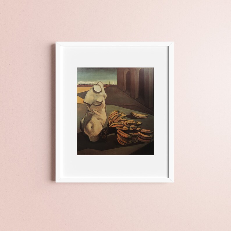 Giorgio De Chirico Vintage Print 1994 the Uncertainty of the Poet 1913 ...