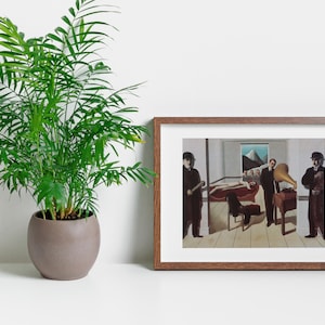 Rene Magritte Vintage Print 1980 | "the Menaced Assassin" (1926) | Home ...