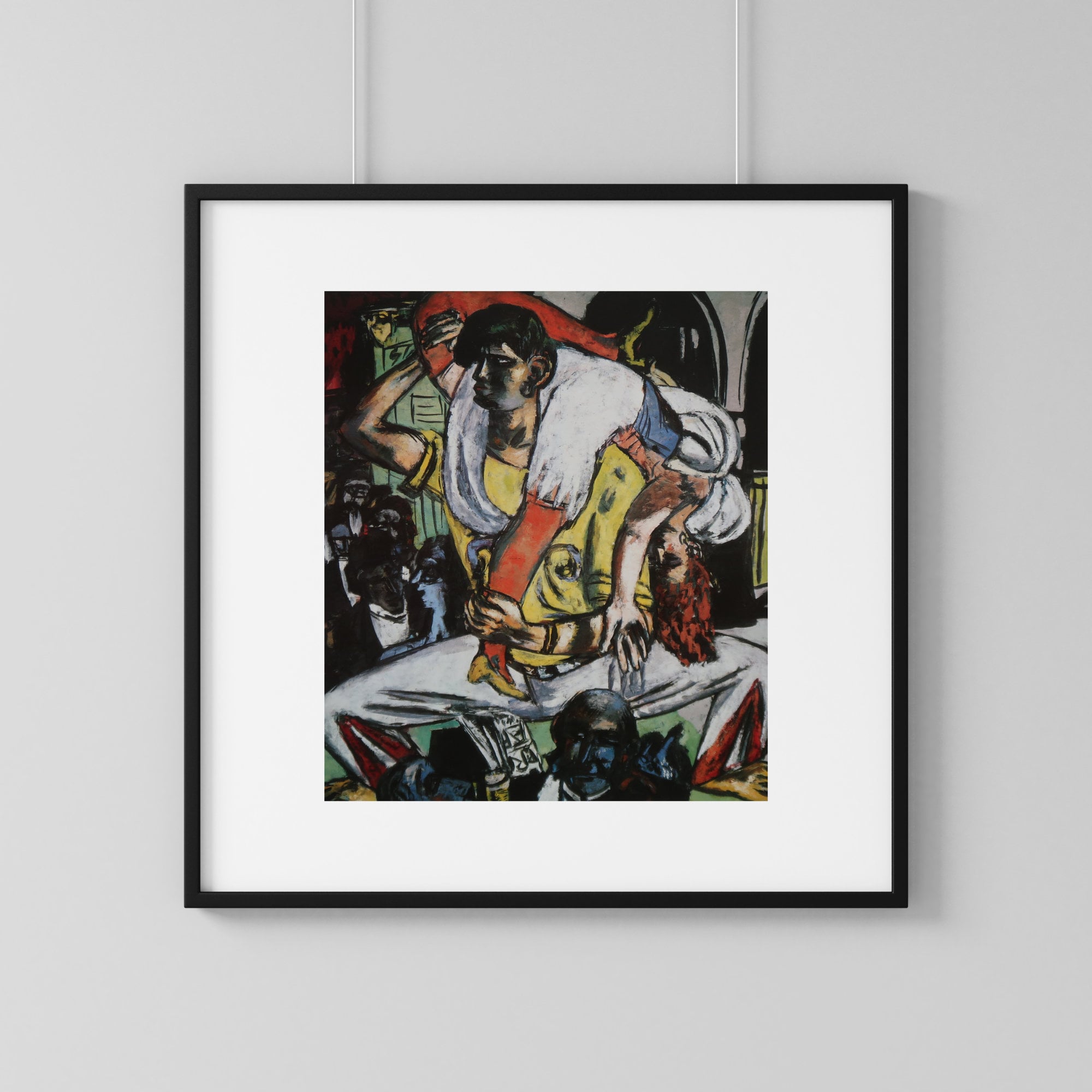 Max Beckmann Vintage Print 1985 dance of the Cut-throats 1938 Home ...