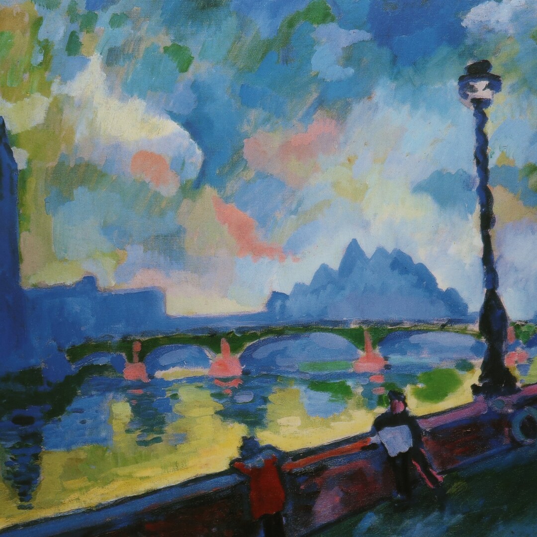 Andre Derain Vintage Print 1991 | "the Thames, Westminster Bridge ...