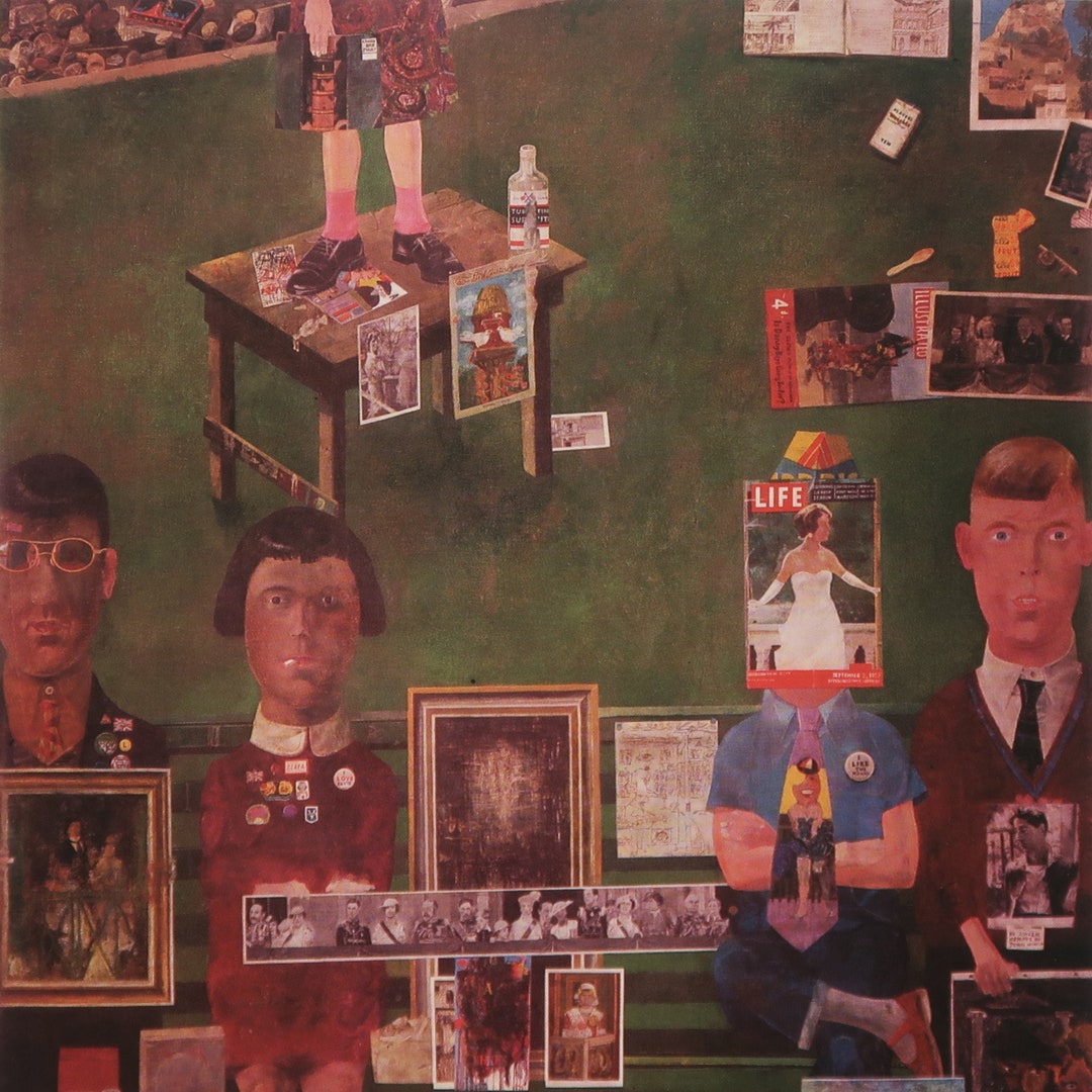 Peter Blake Vintage Print 1994 | "on the Balcony" (1955-7) | Home Decor ...