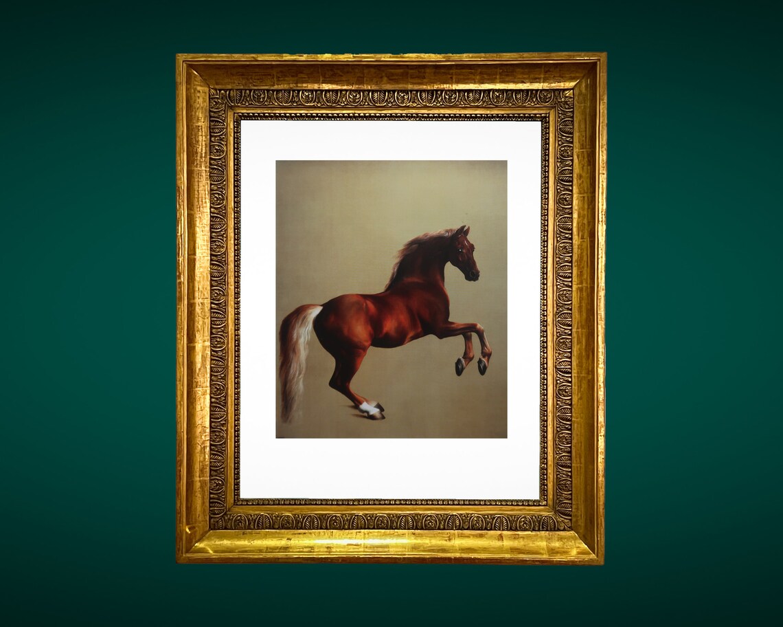 George Stubbs Vintage Print 1997 | "whistlejacket" (1762) | Art Print ...