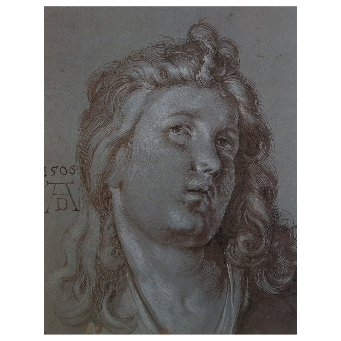 Albrecht Durer Vintage Print 1982 | "head of an Angel" (1506) | Home ...