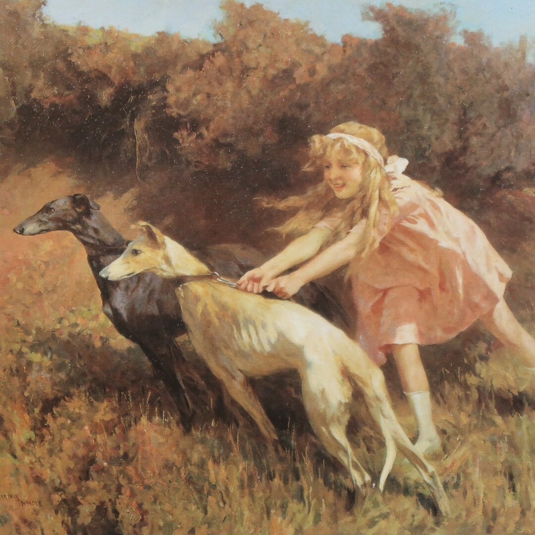 Arthur Wardle Vintage Print 1992 | "la Joie De Vivre" | Home Decor ...