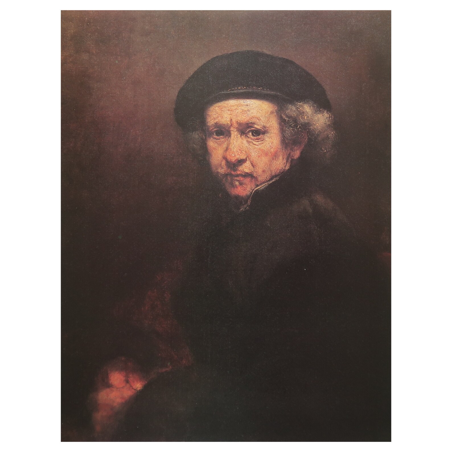 Rembrandt Van Ryn Vintage Print 1977 | "self-portrait" (1659) | Home ...