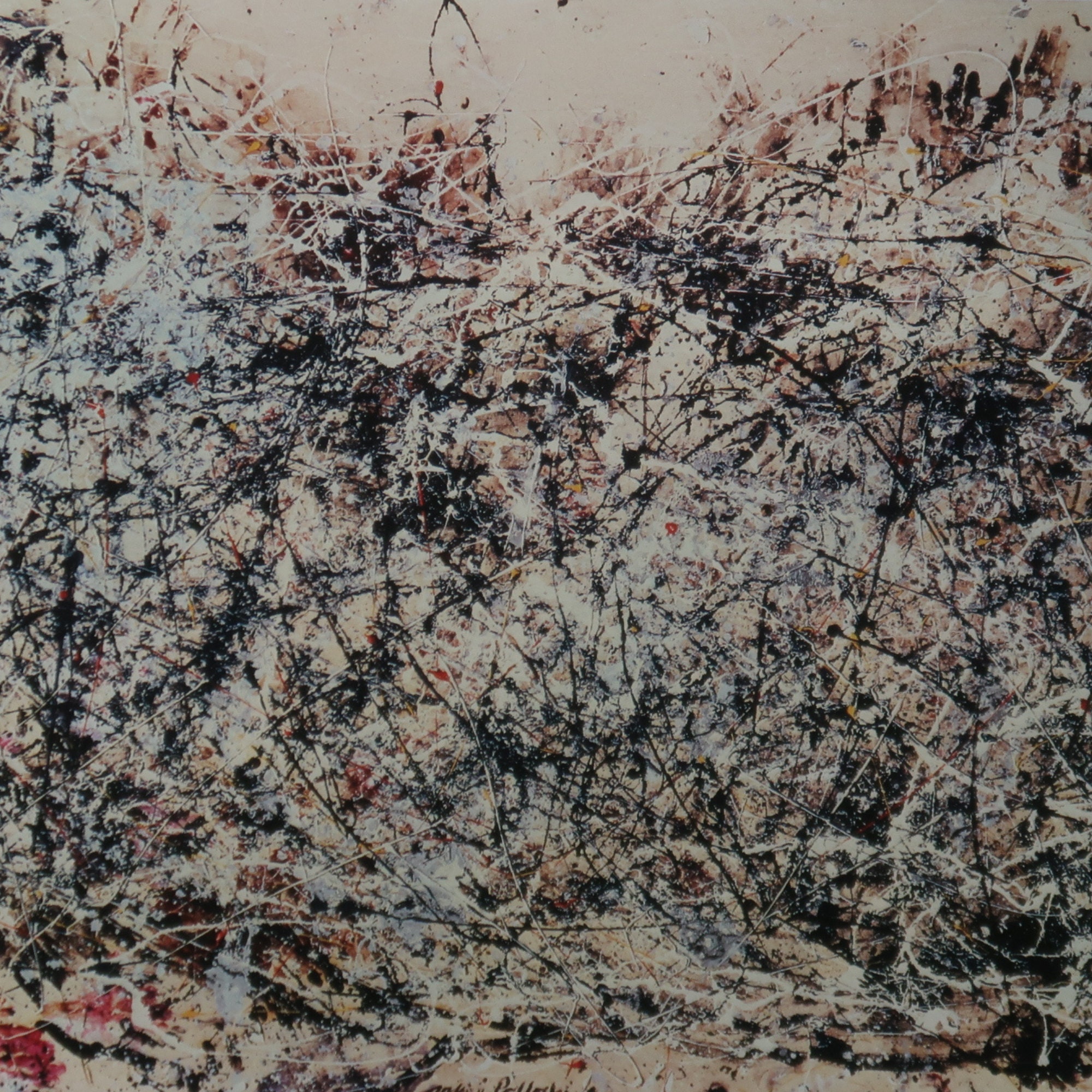 Jackson Pollock Vintage Print 1994 number 1A, 1948 1948 Home Decor Wall ...