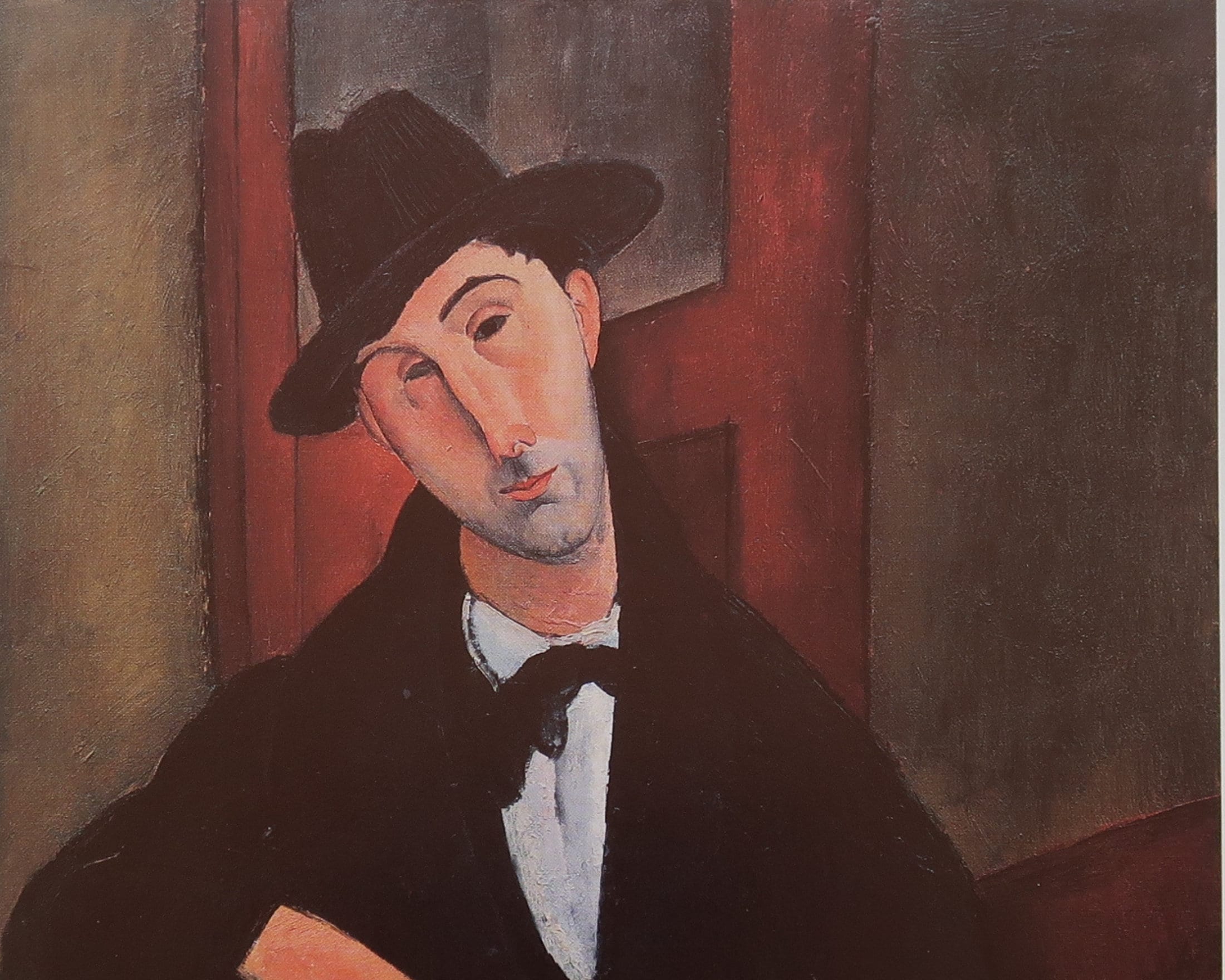 Amedeo Modigliani Vintage Print 1988 portrait De Mario 1920 Art Print ...