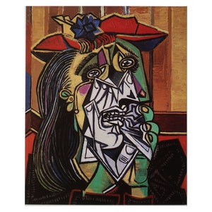 Pablo Picasso Vintage Print 2000 | Weeping Woman (1937) | Home Decor ...