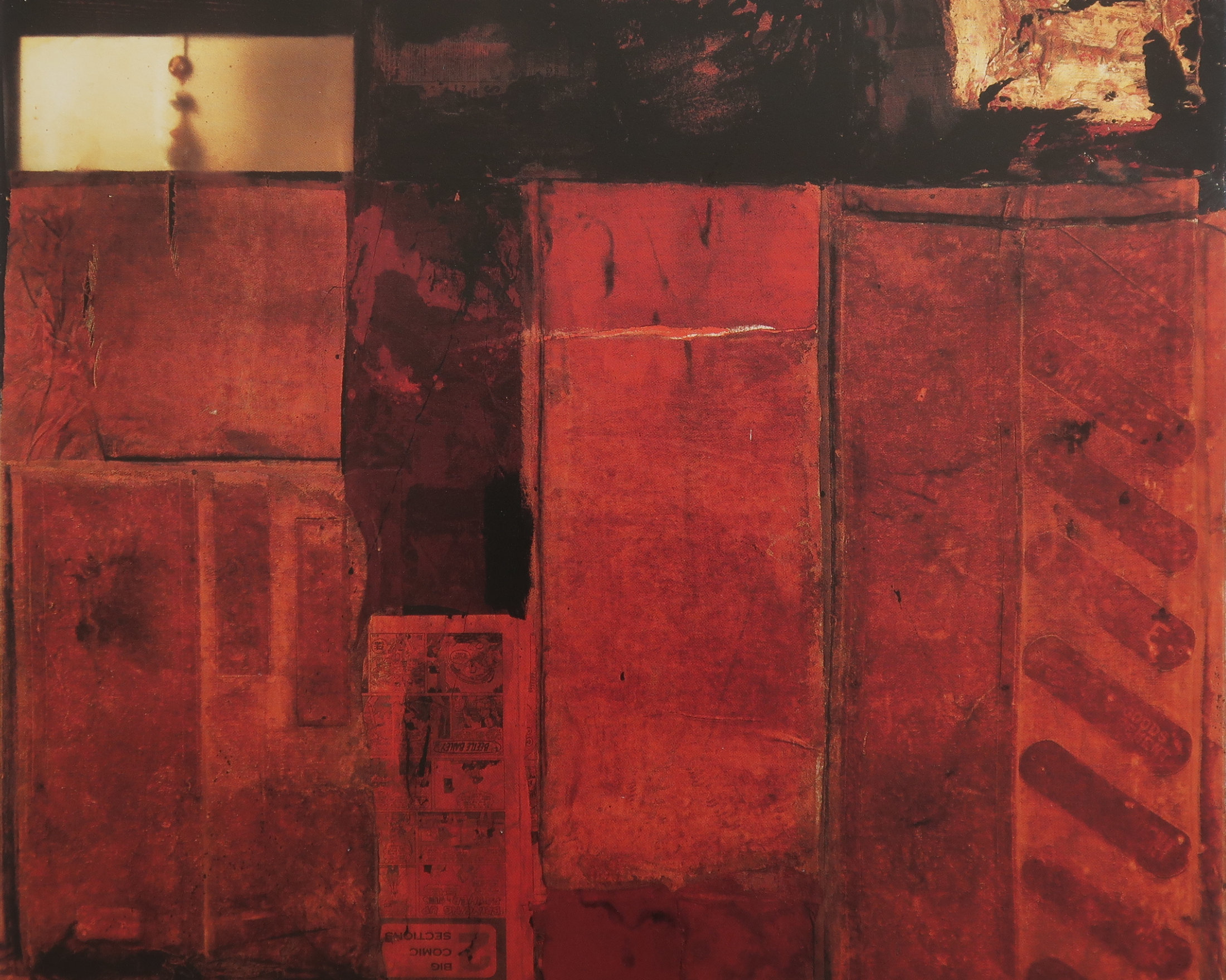 Rauschenberg Red Paintings