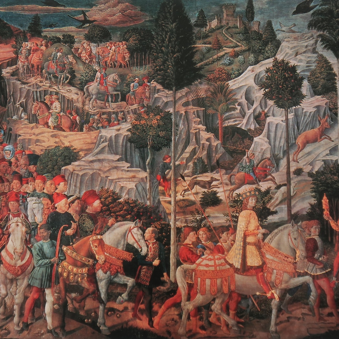 Benozzo Gozzoli Vintage Print 1994 | "the Journey of the Magi" (1459 ...